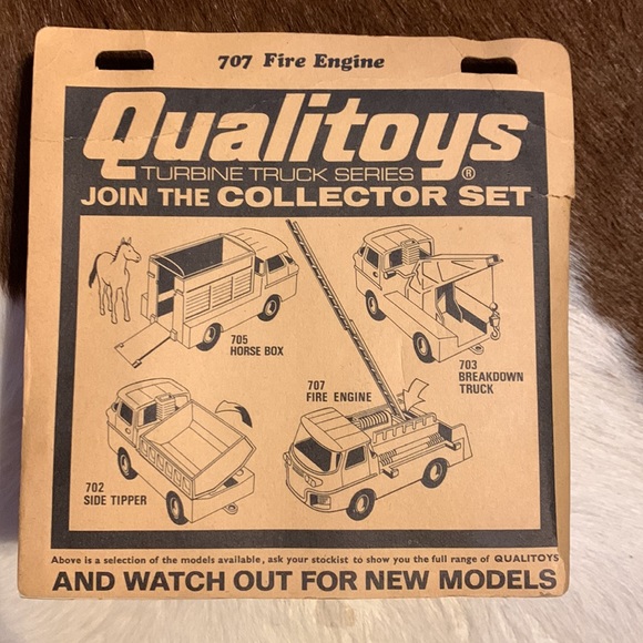 Corgi | Toys | Vintage Qualitoys By Corgi Turbine Fire Truck ...